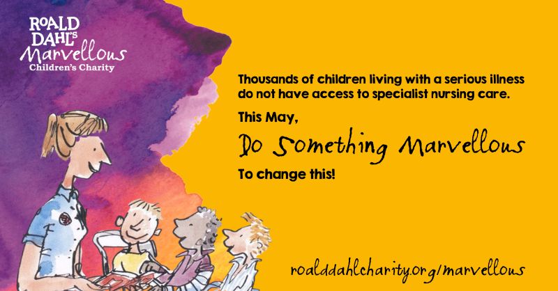 Do Something Marvellous Campaign | Roald Dahl's Marvellous Children's ...